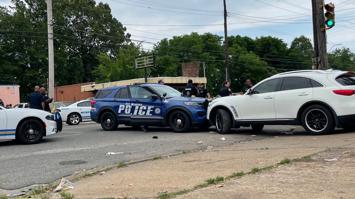 MPD squad car rammed in South Memphis | localmemphis.com