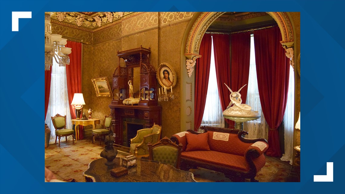 The Tea Garden at Mallory-Neely House in Victorian Village ...