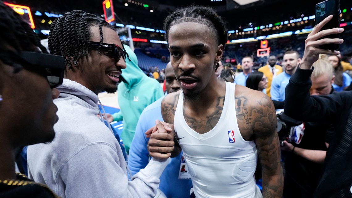 Ja Morant gratified by a 'perfect ending' to a 'perfect day ...