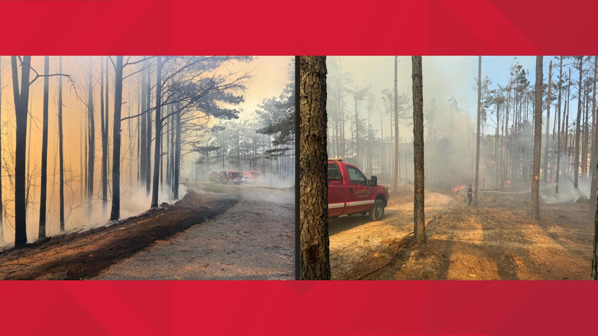 Control burn gone wrong causes large wildland fire in Lafayette County ...