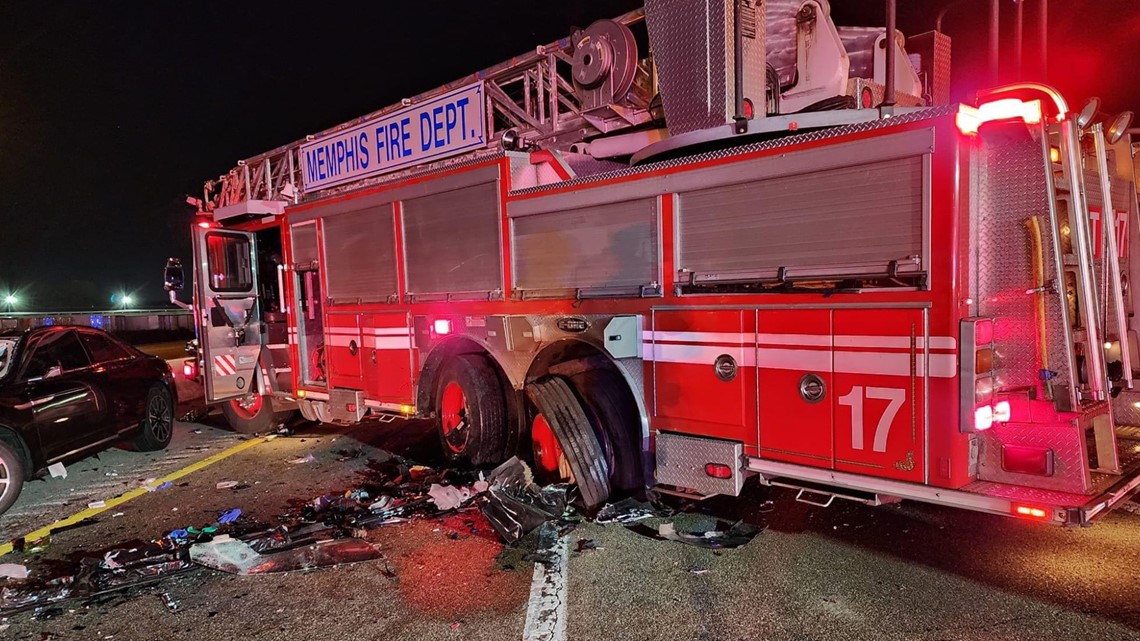 MPD: Car crashes into fire engine, one occupant dead | localmemphis.com
