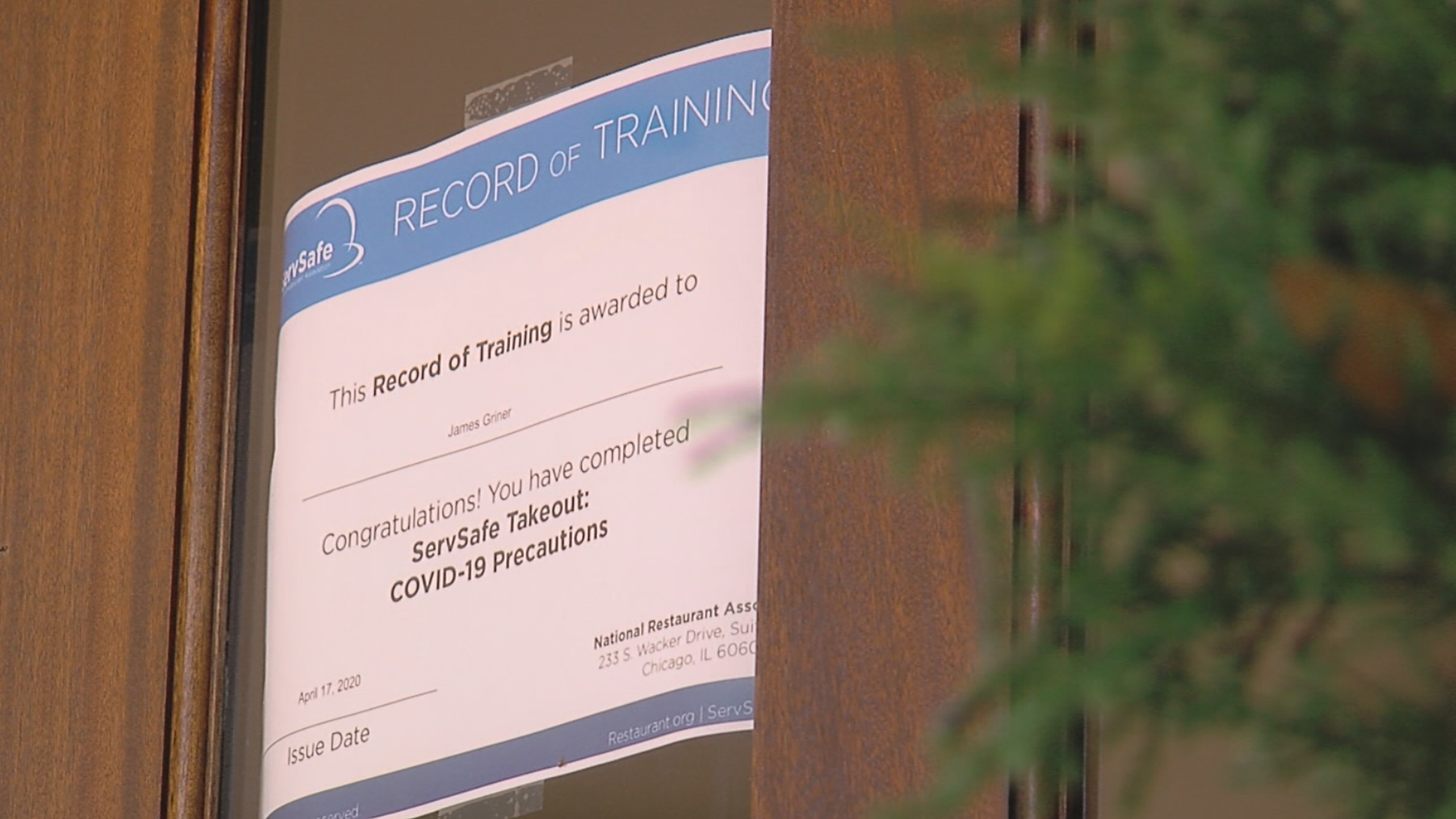 Restaurant safety health precautions training COVID-19 | localmemphis.com