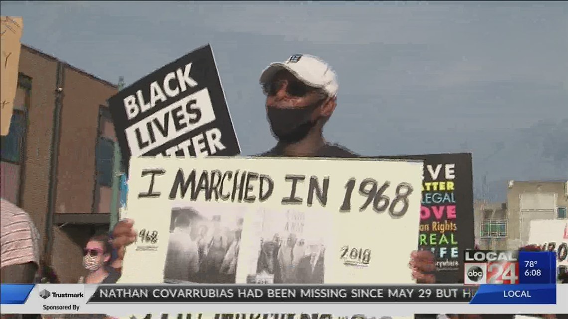 differences between civil rights 1968 protest march 2020 | localmemphis.com