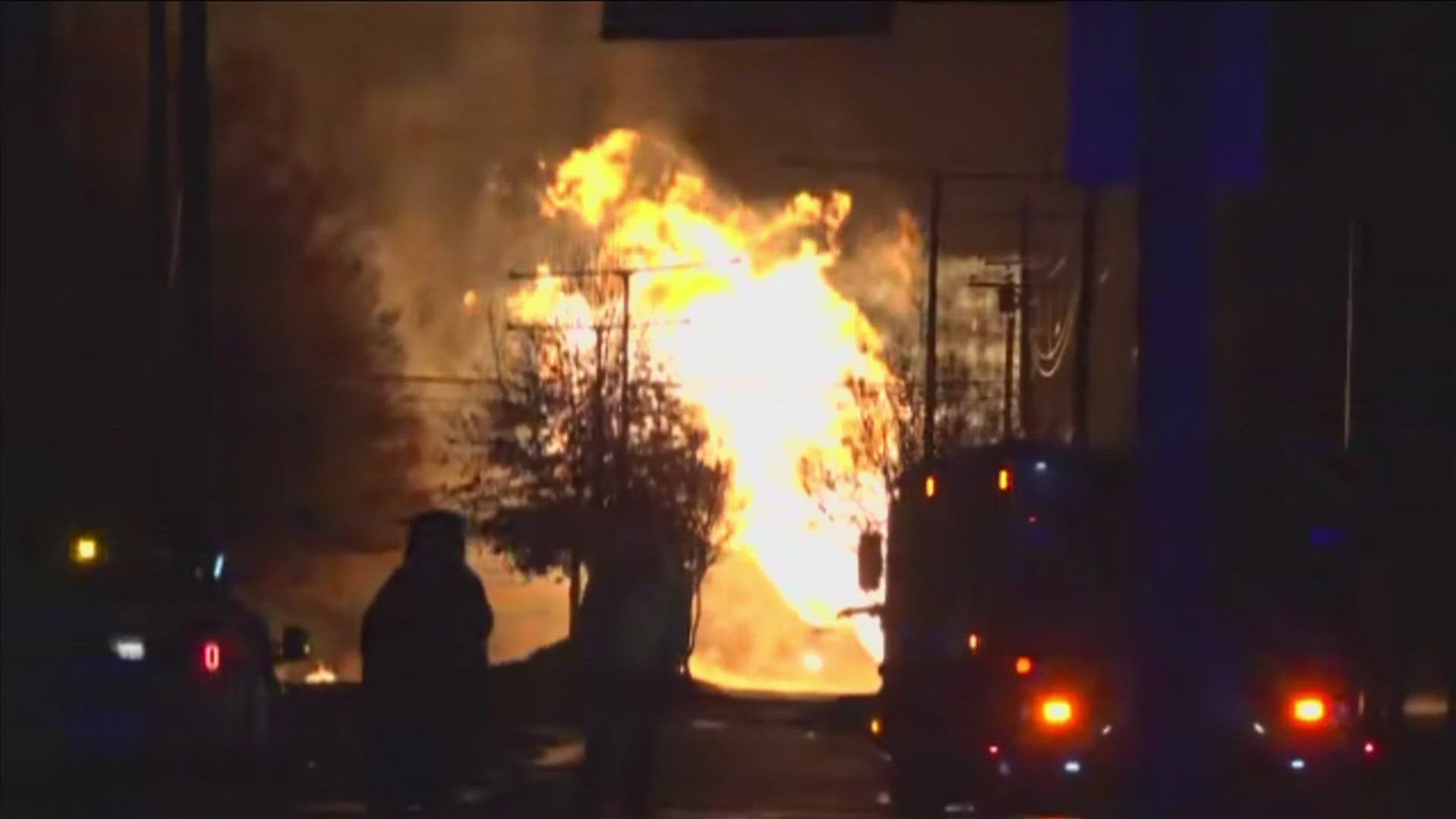 Gas line rupture causes fire in Collierville | localmemphis.com