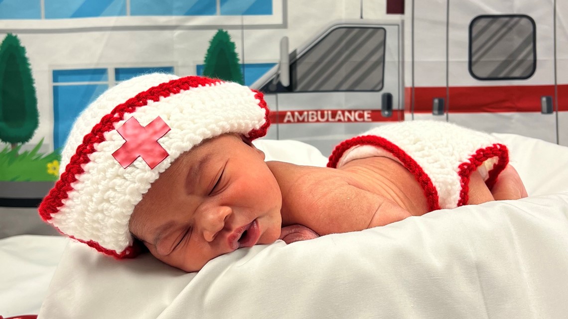 NICU babies at St. Francis dress up during National Nurses Week ...