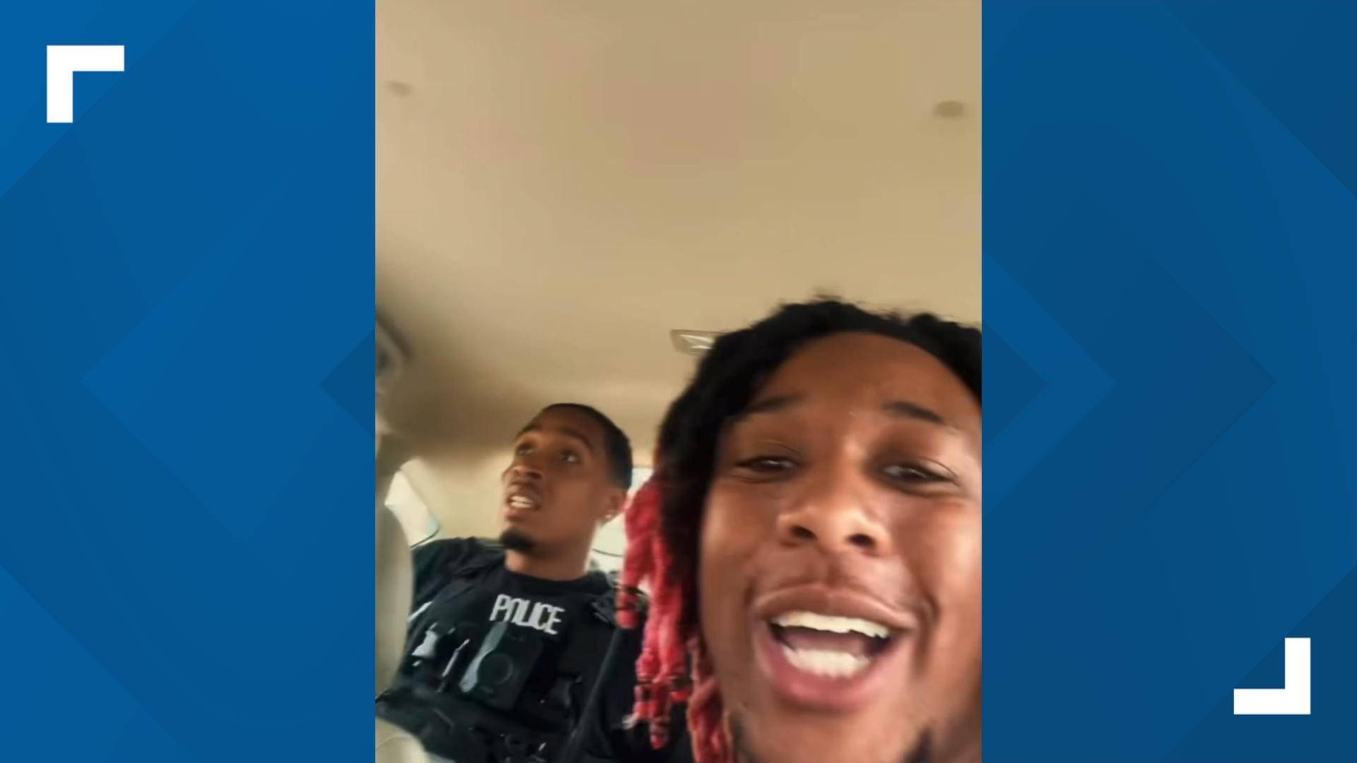 Memphis police officer gets into civilian car to chase suspect ...