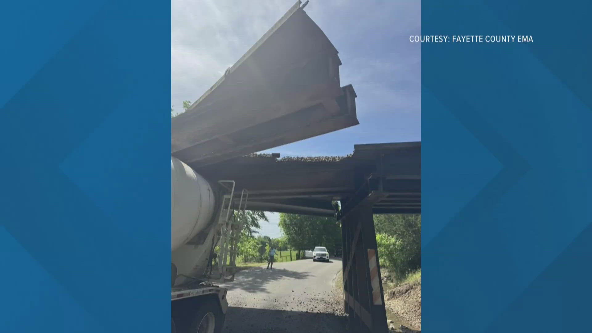 Railroad bridge in Fayette County closed indefinitely after collapse ...