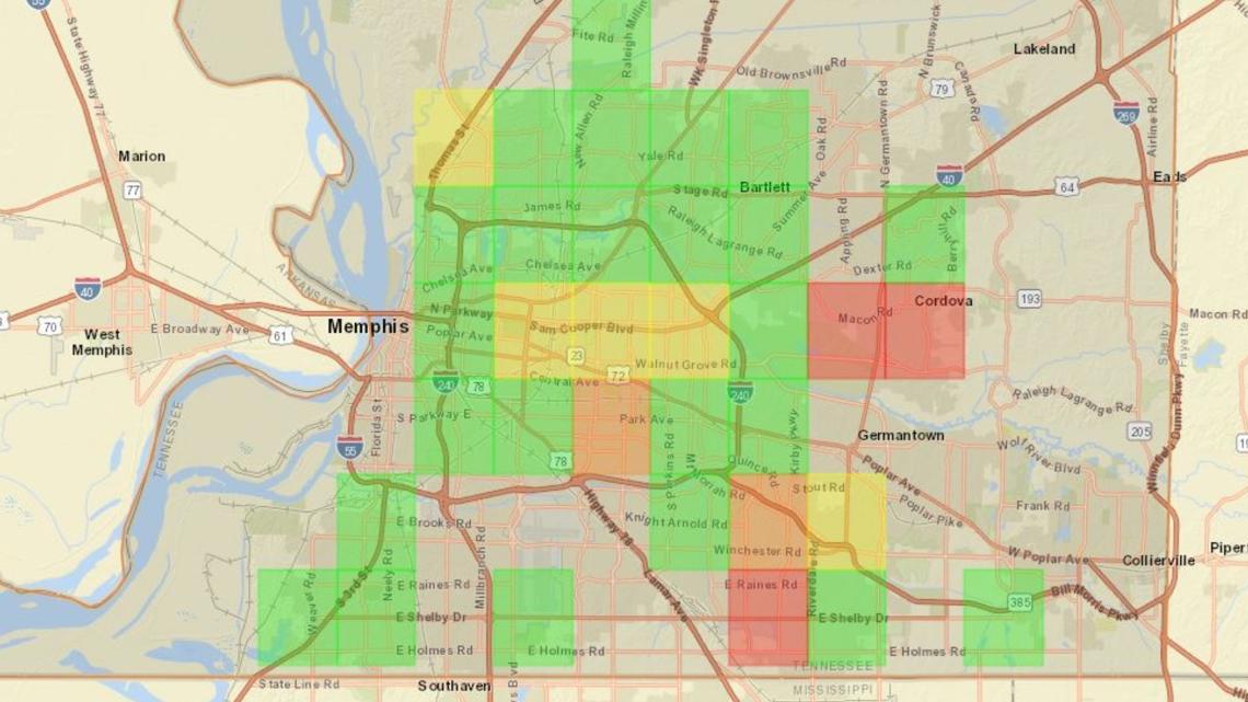Nearly 5,000 MLGW customers without power Friday afternoon ...