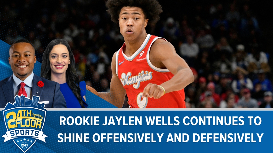 Jaylen Wells shines on both ends, solidifying his Rookie of the Year ...