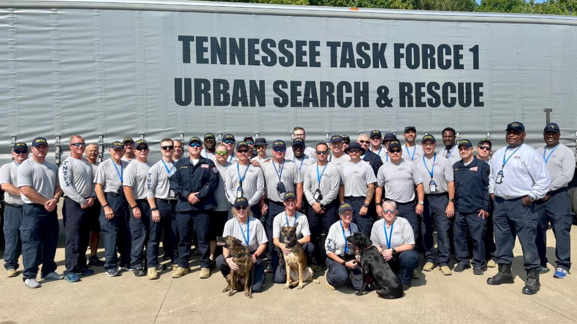 Tennessee Task Force 1 deploys for hurricane preps | localmemphis.com