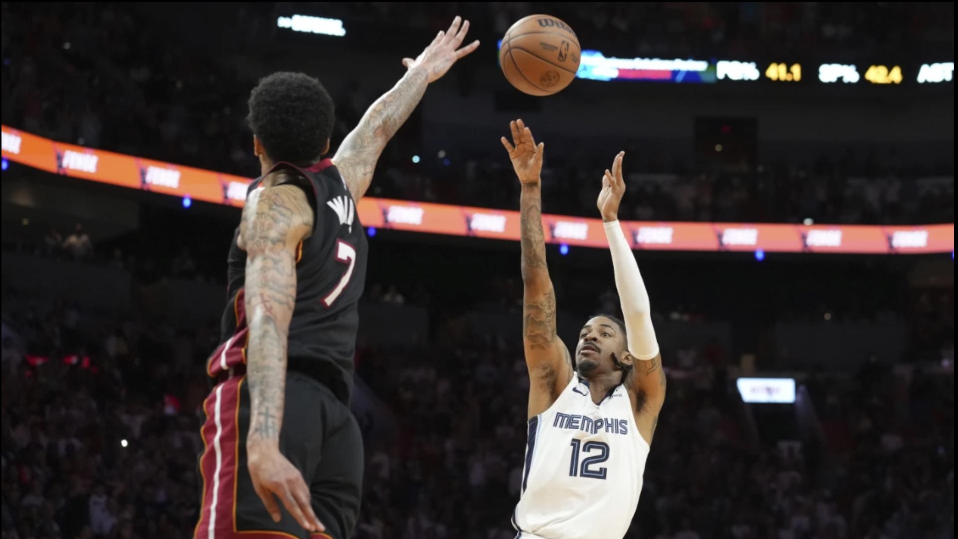 NBA fines Grizzlies’ Ja Morant $75,000 for continued finger-gun ...