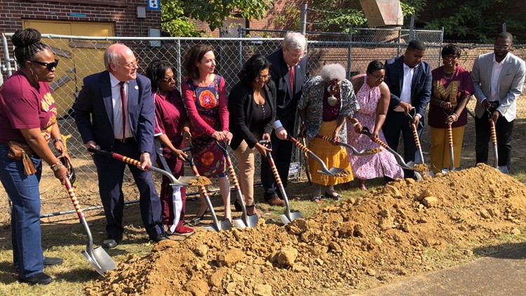 Memphis' historic Melrose High School building groundbreaking ...