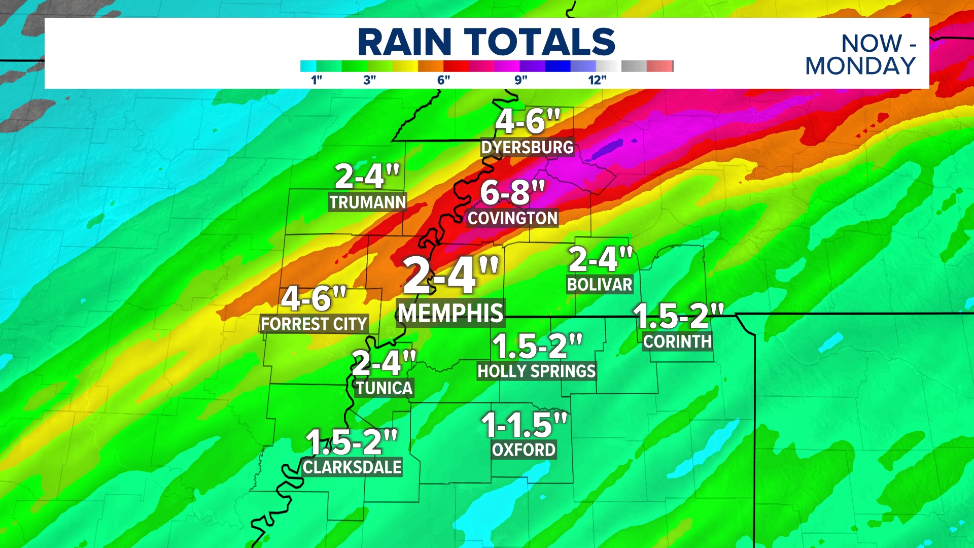 Heavy rain and severe storms possible in Memphis on Saturday ...
