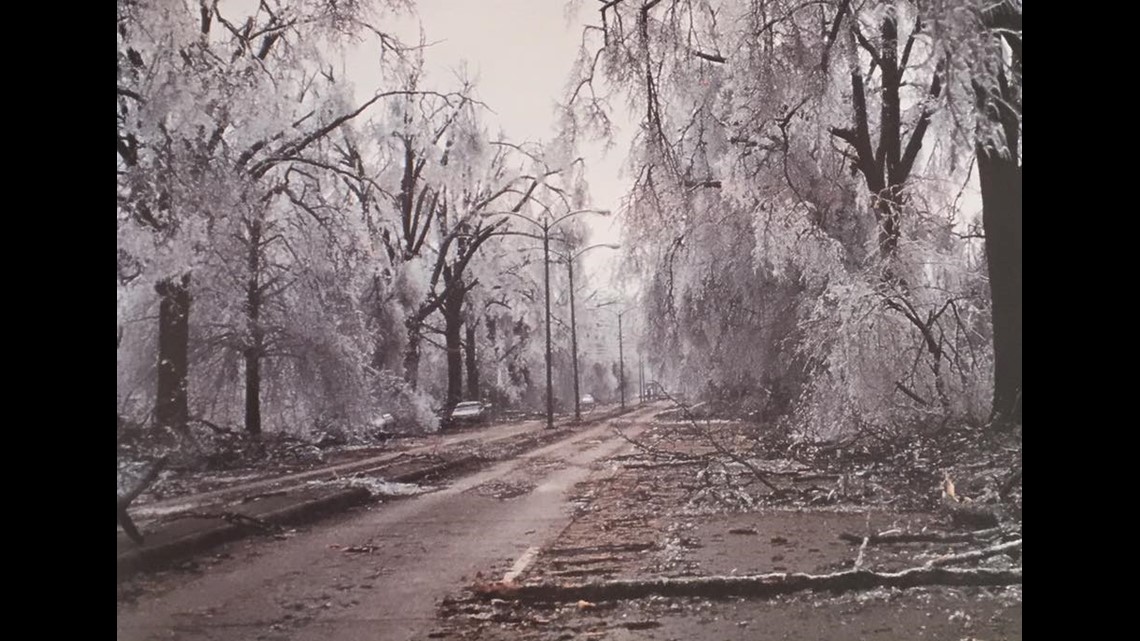 Pictures from the February 1994 ice storm in the Mid-South ...