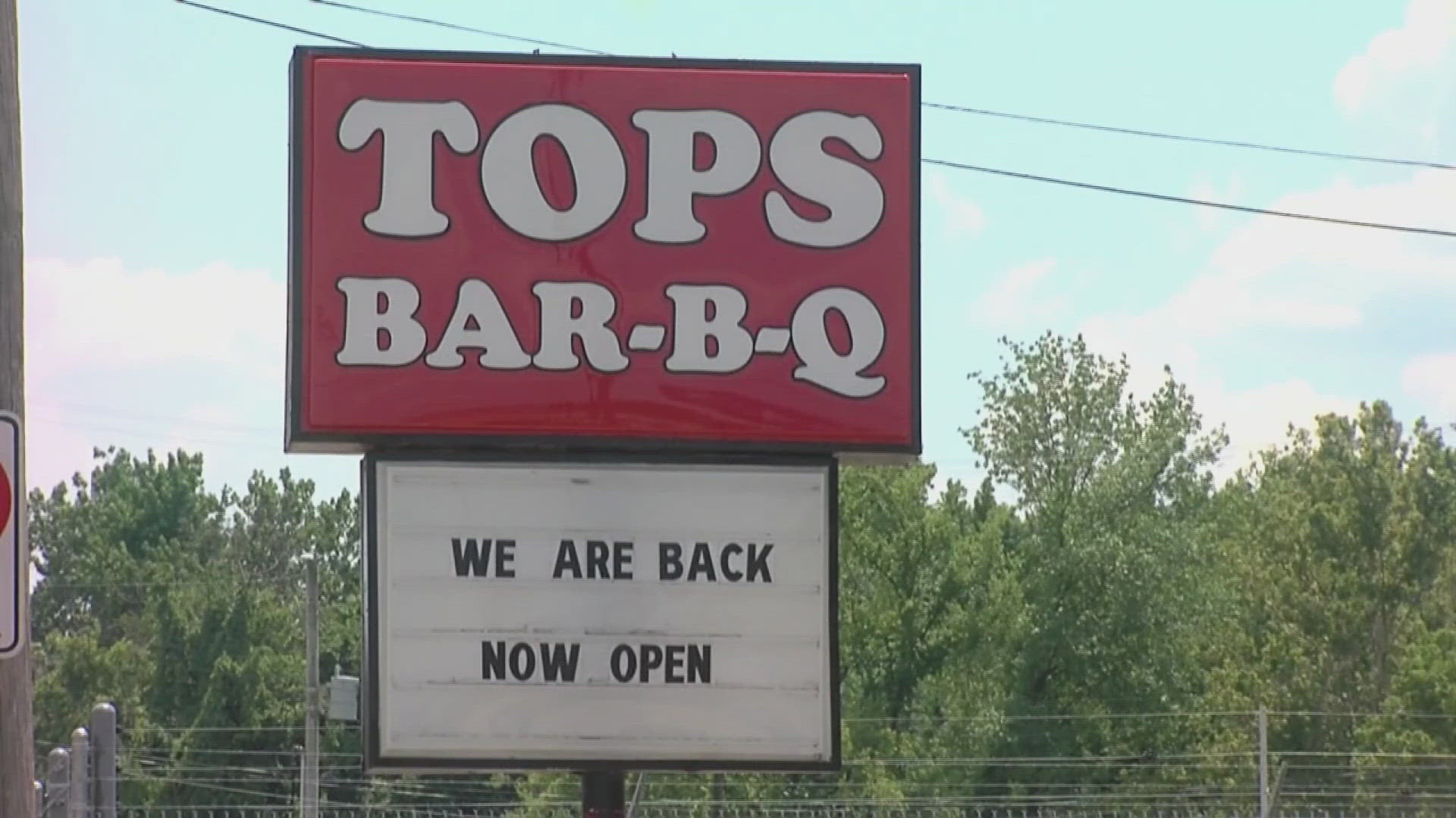 Tops Bar-B-Q on Thomas St. in Frayser reopens after fire | localmemphis.com