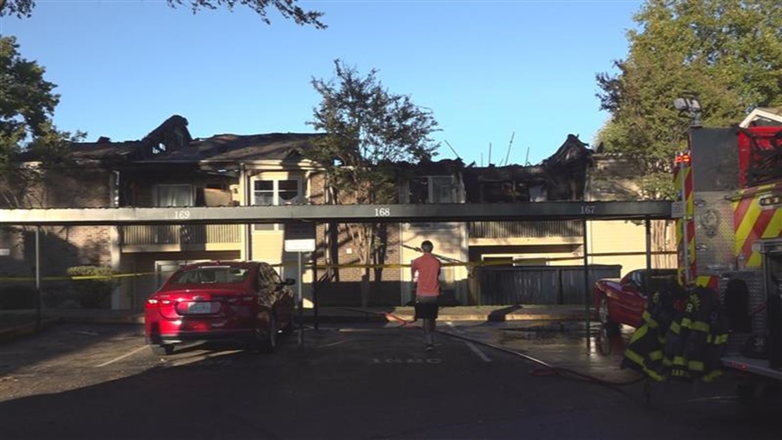 MFD: Large fire at Whispering Oaks apartments causes heavy damage ...