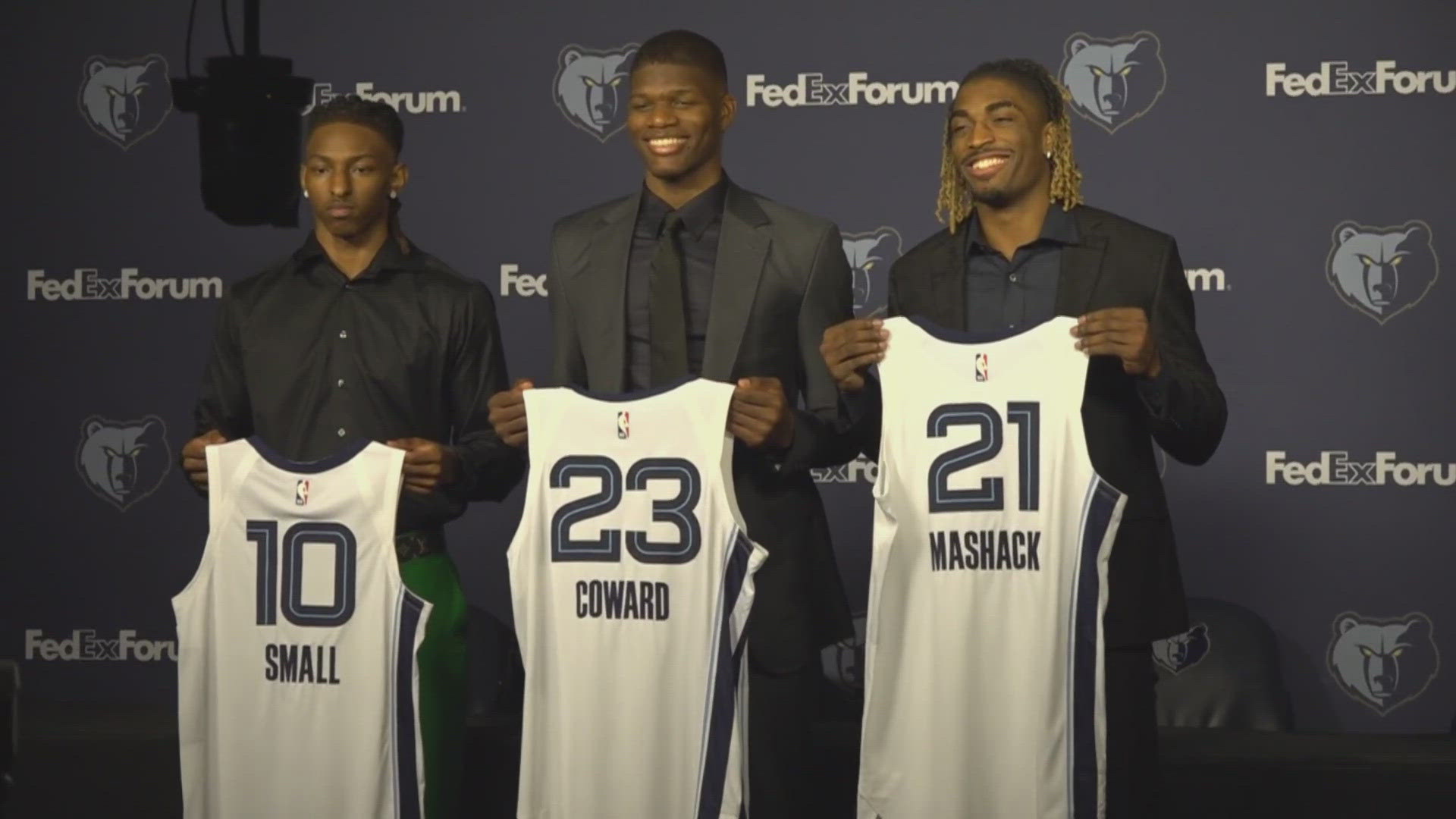 Grizzlies introduce rookie class of 'dawgs' | localmemphis.com