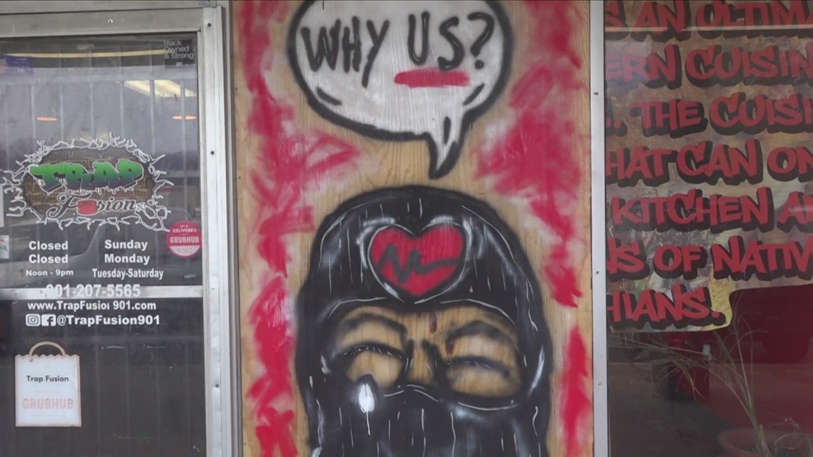 Memphis' Trap Fusion owners turn vandalism into a community message ...