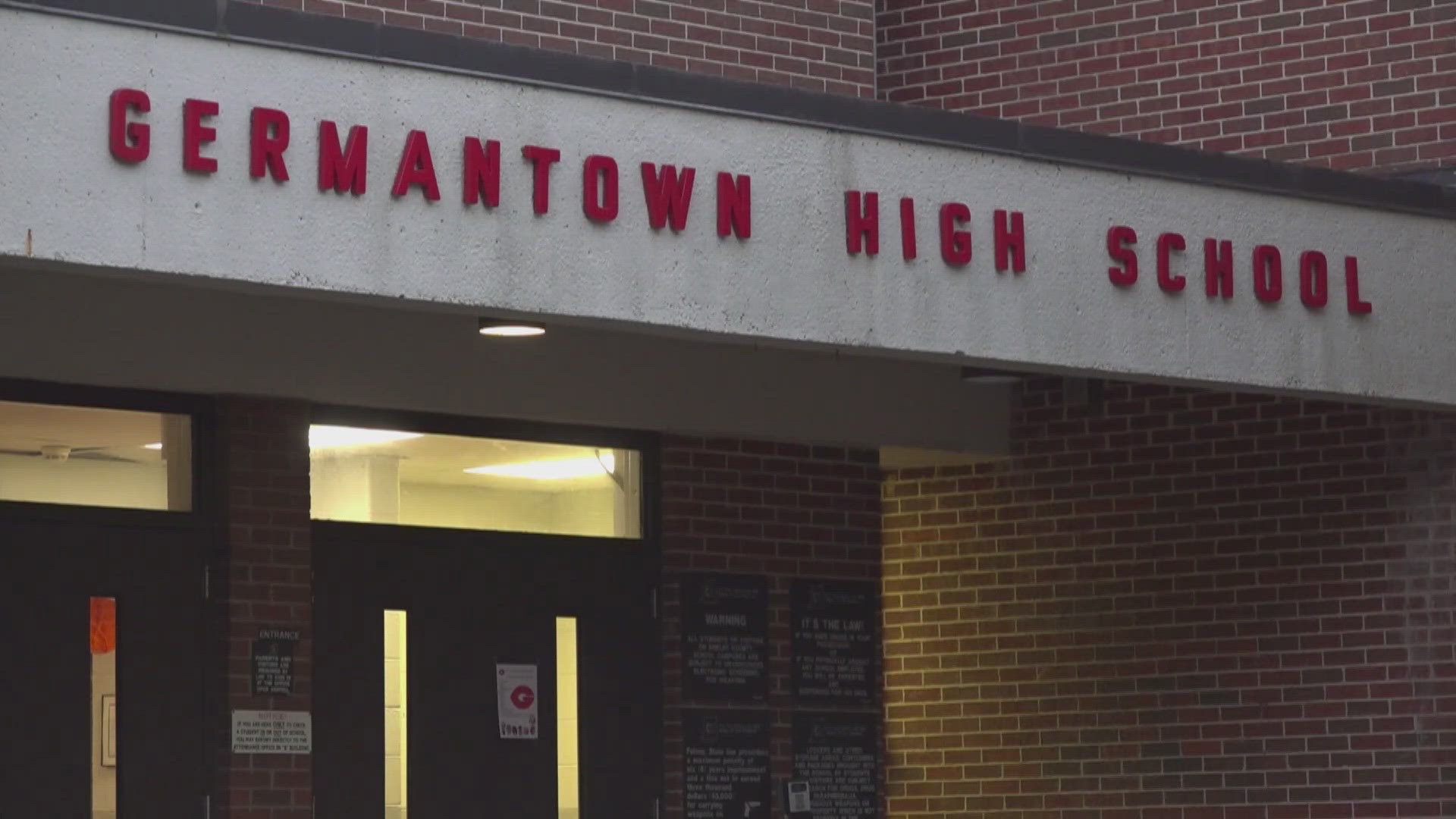 MSCS student encounters 2 people with a weapon near Germantown HS ...
