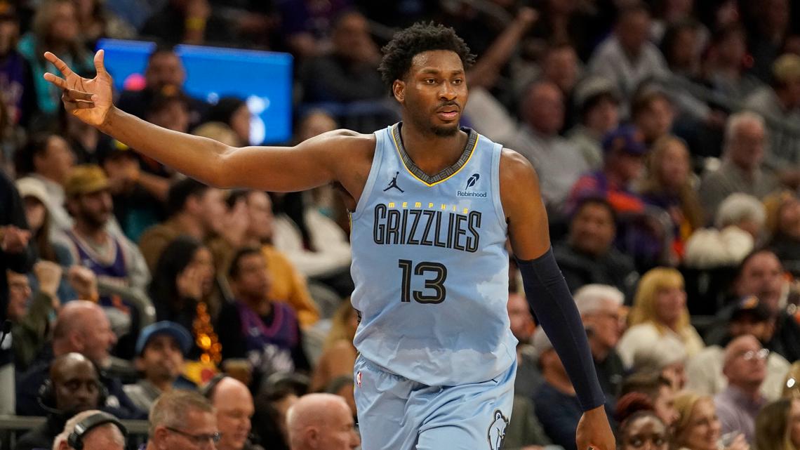 Jackson Jr. scores 38, Bane adds 31 as Grizzlies beat Suns 117-112 ...