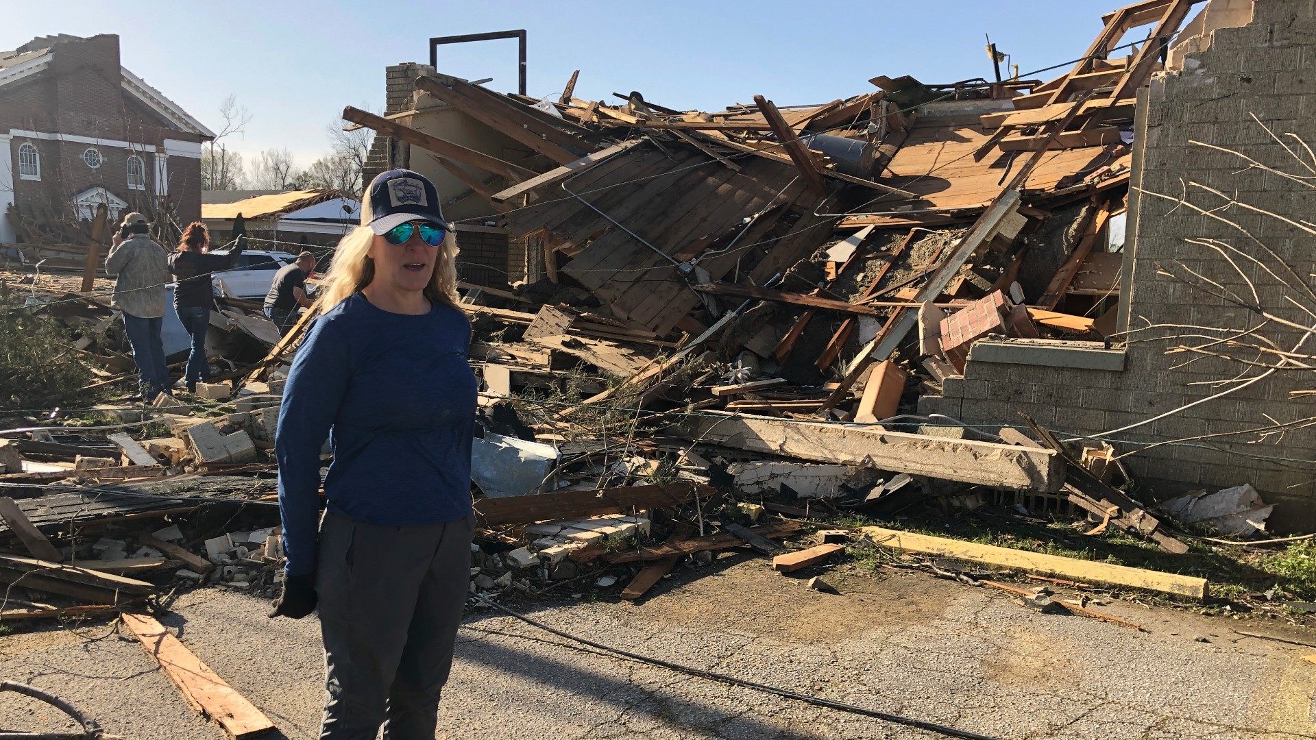 Wynne, Arkansas tornado damage drone video | localmemphis.com