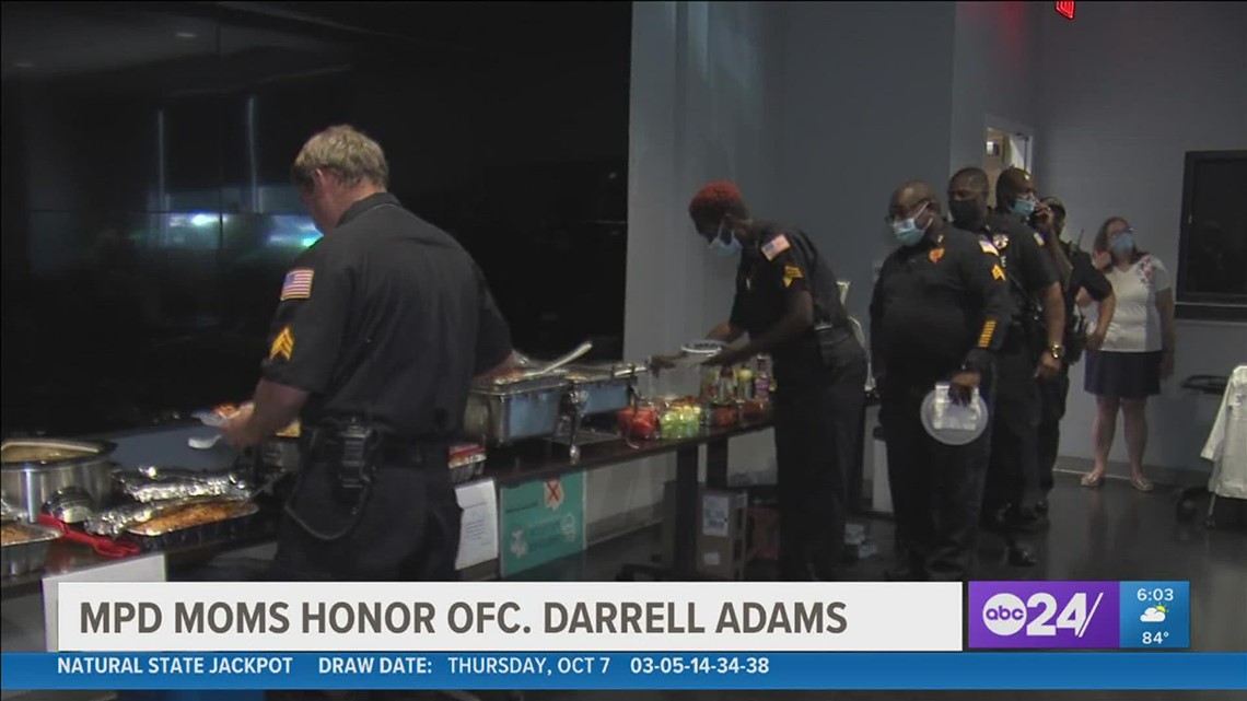 MPD officers got a little mother's love Friday | localmemphis.com