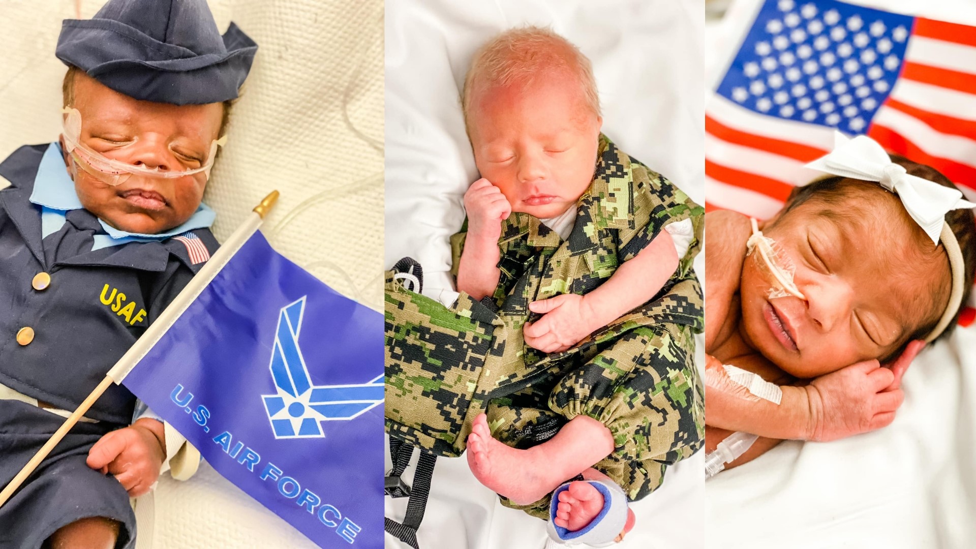 NICU babies at Memphis hospital celebrate Memorial Day | localmemphis.com
