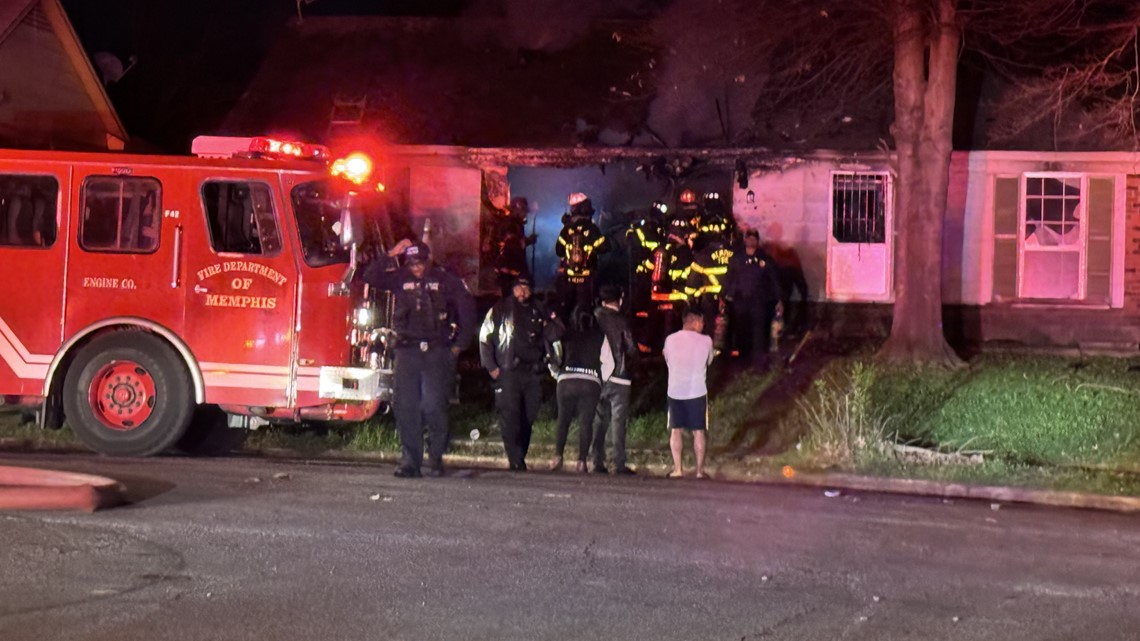 1 dead, firefighter hurt after car crashes into house | localmemphis.com