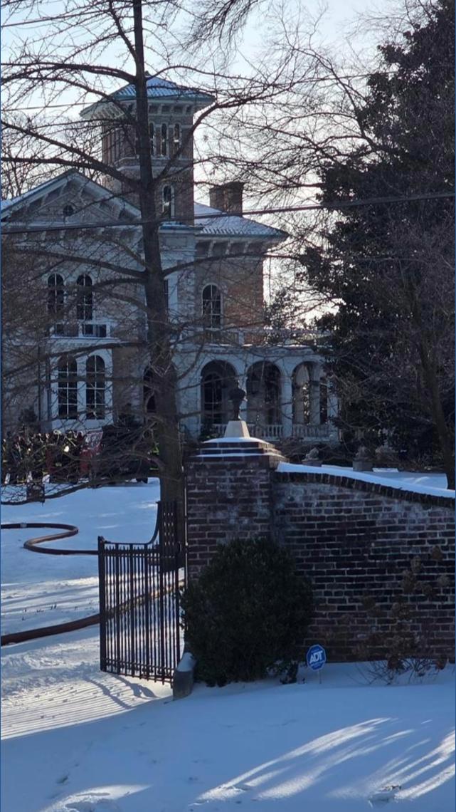 Fire at historic Annesdale Mansion in Midtown on Tuesday | localmemphis.com