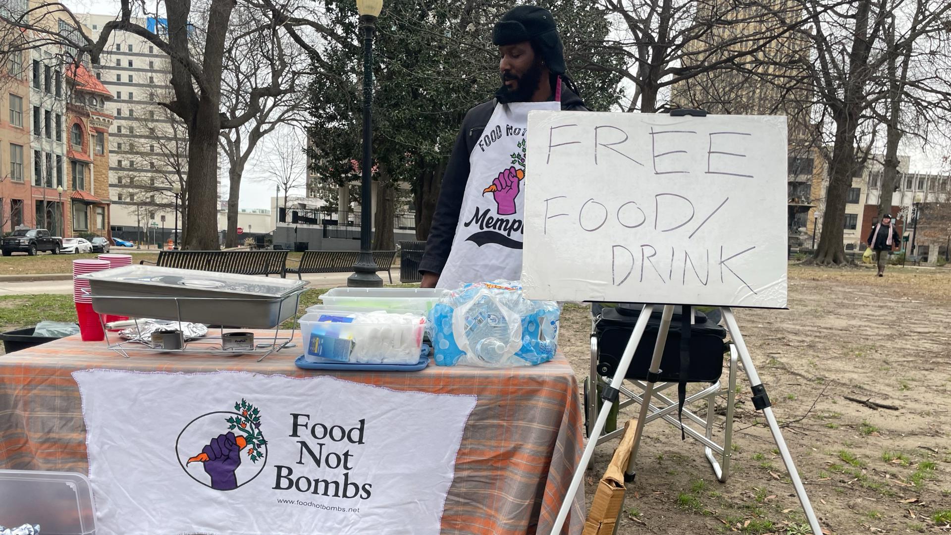 Food Not Bombs works to provide food, essential items in Downtown ...