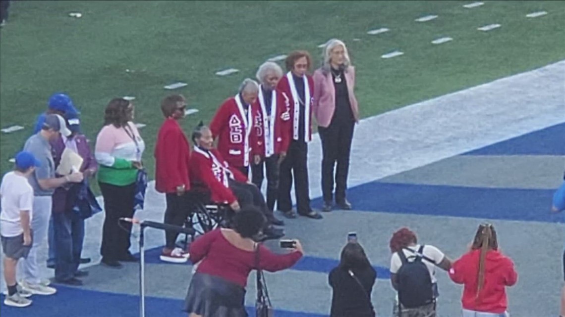 U of M chapter of Delta Sigma Theta celebrated at Tigers game ...
