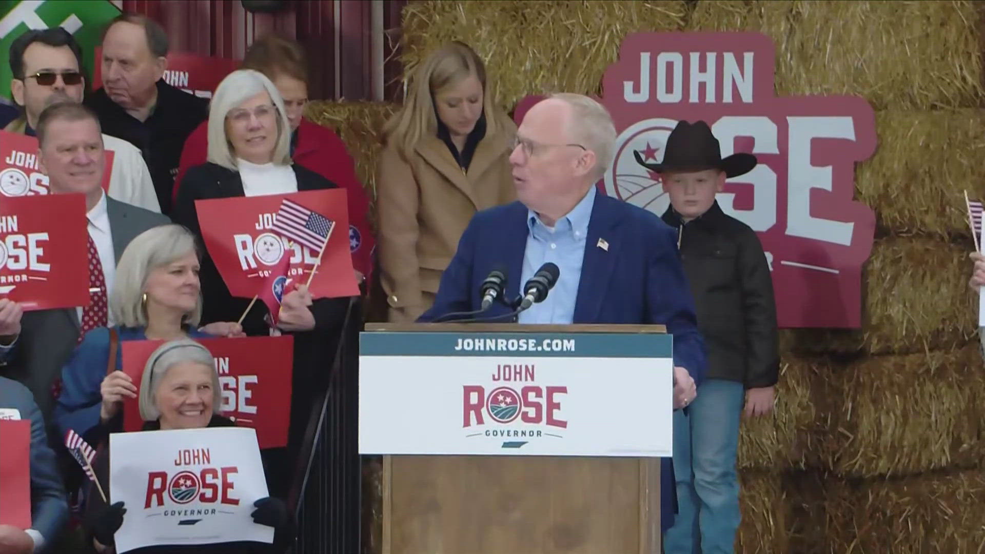 Congressman John Rose announces bid for Tennessee governor ...