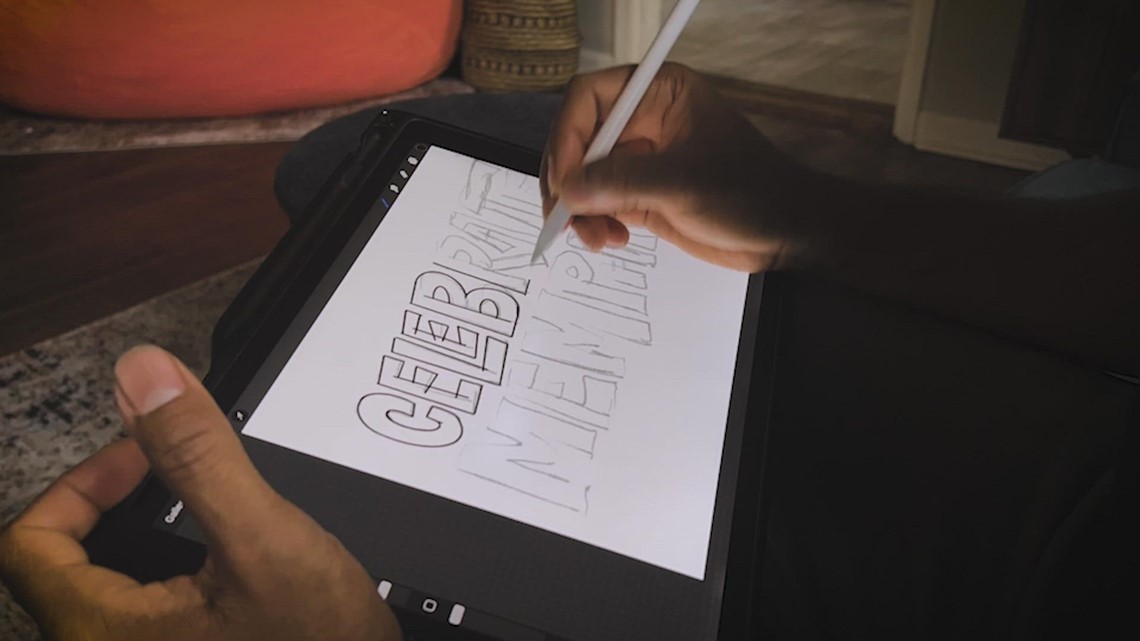 Eso Tolson letters Celebrate Memphis | localmemphis.com