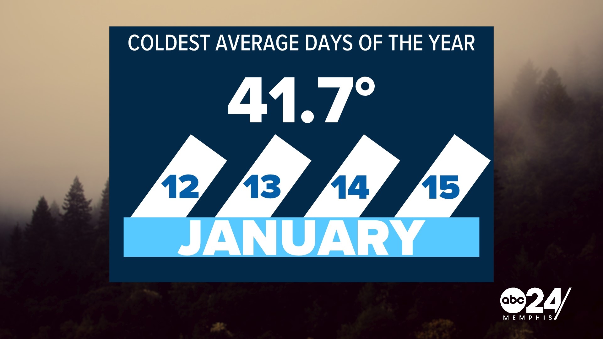 Winter begins in Memphis as our coldest month of the year nears ...