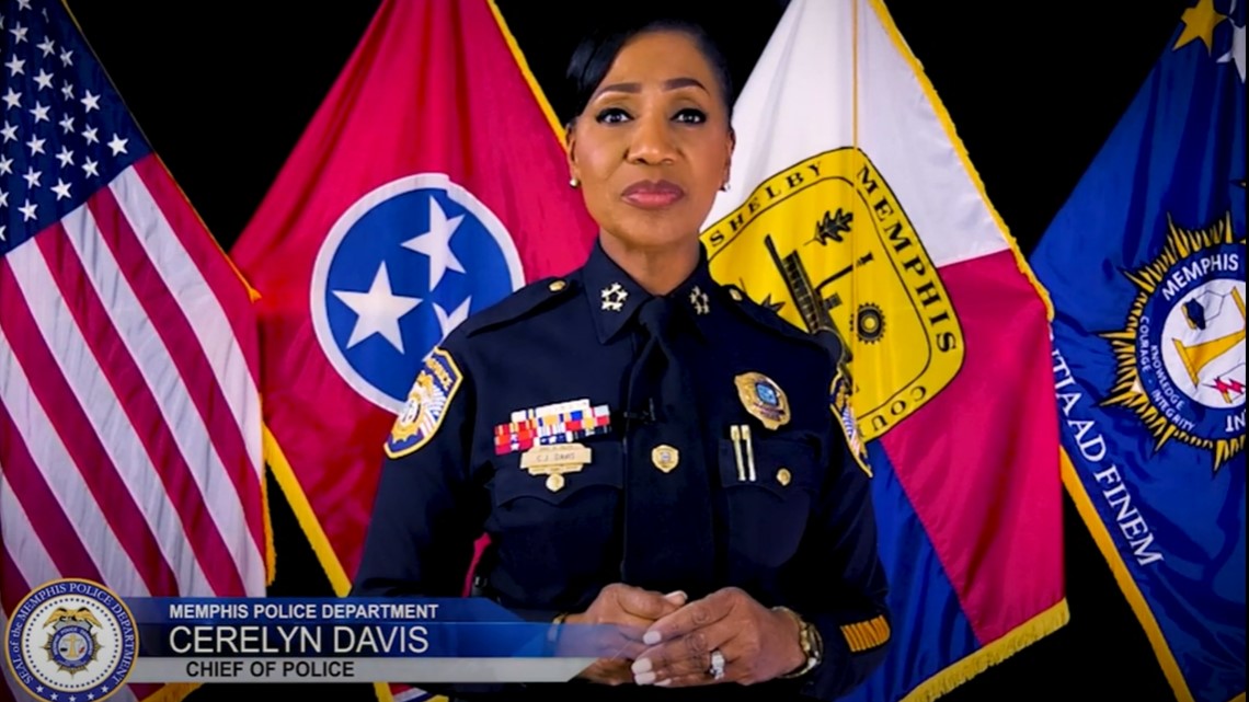 Watch MPD Chief C.J. Davis speaks out on Tyre Nichols | localmemphis.com