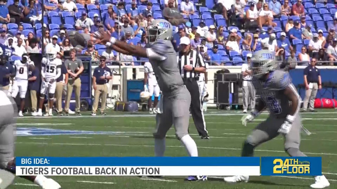 QB Brendon Lewis shines in Tigers' 2025 debut | 24th Floor Sports ...