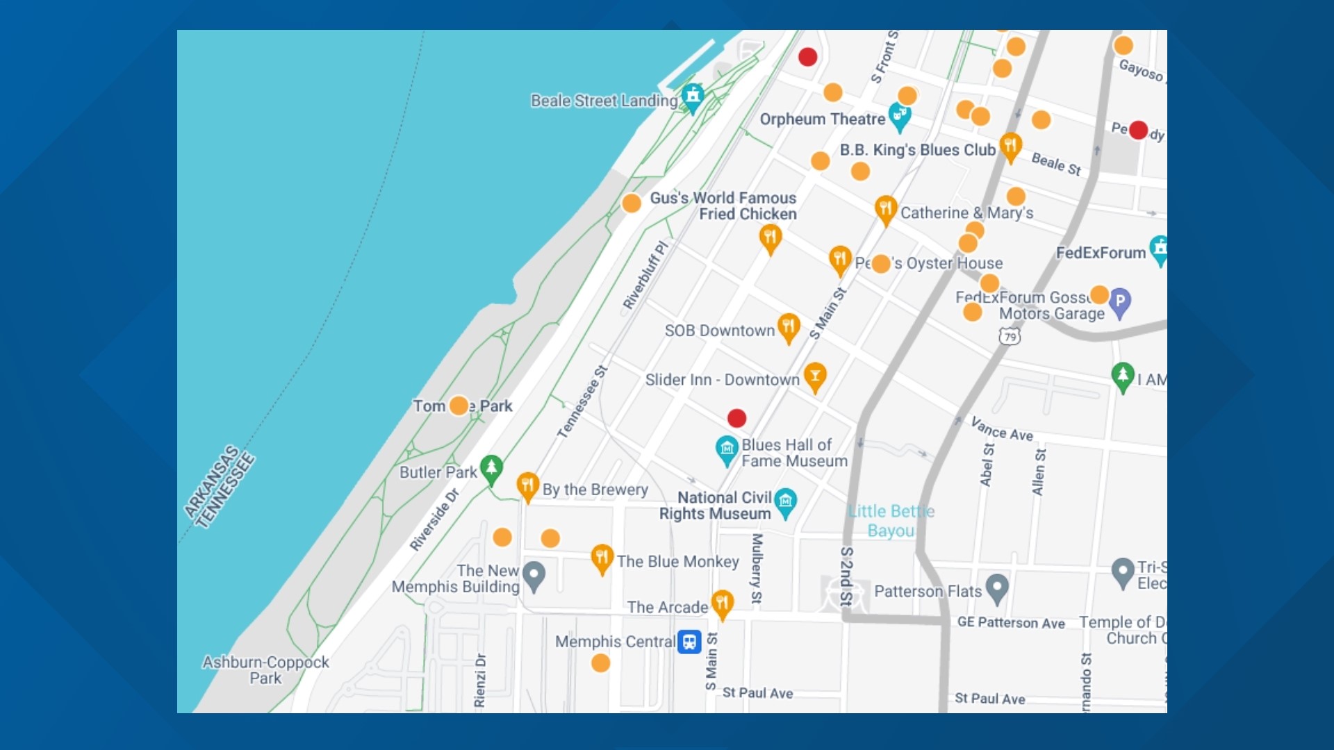 Parking lots and garages for Beale Street Music Fest '23 | localmemphis.com