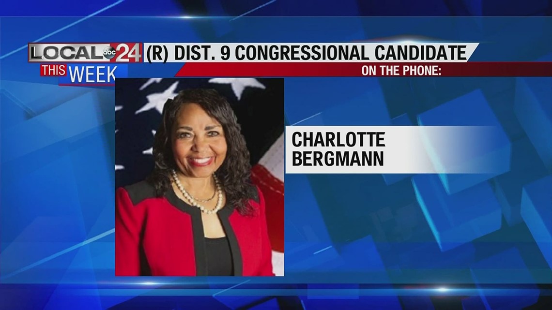 Republican Charlotte Bergmann speaks on why she should be elected as ...