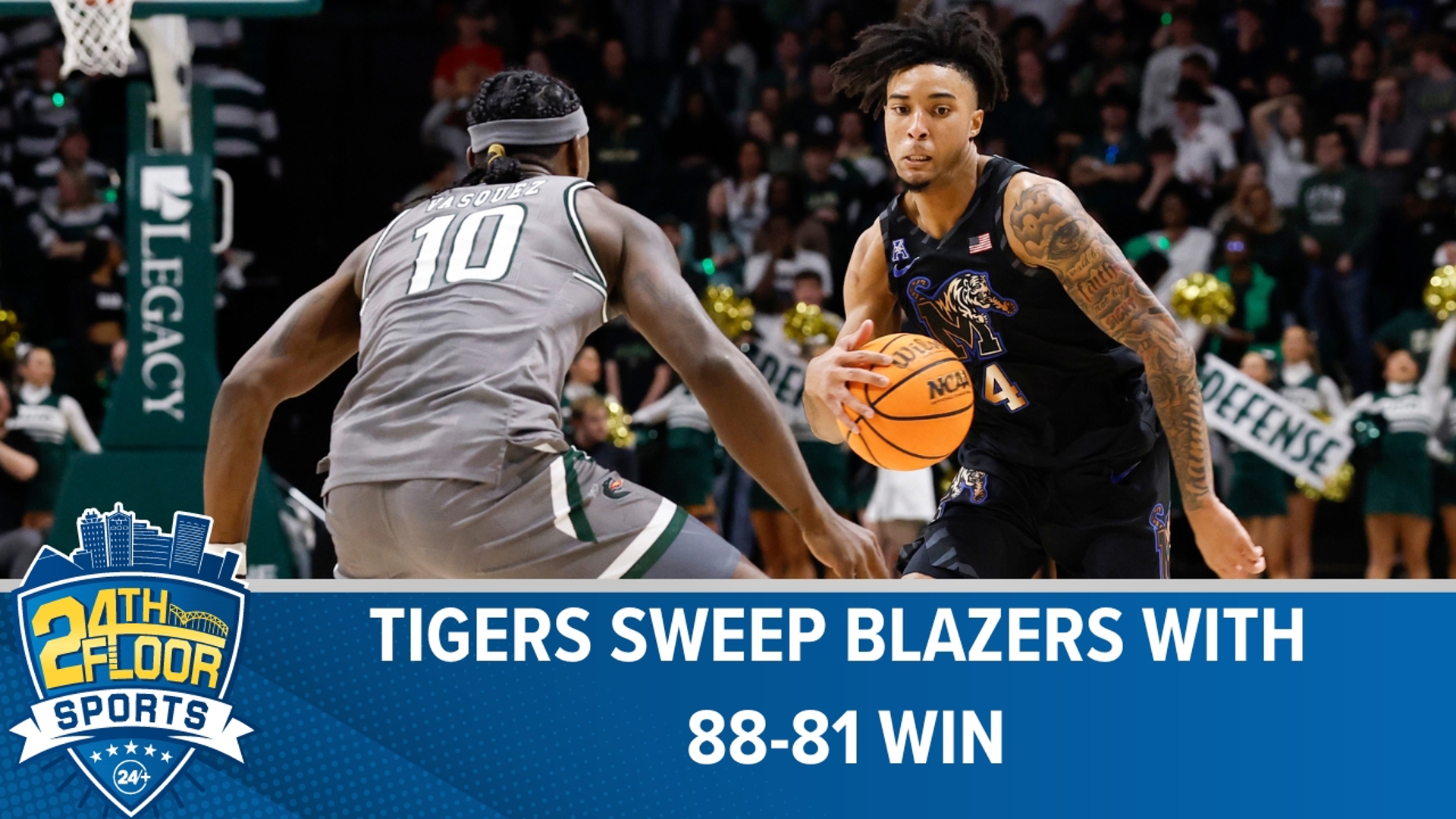 Tigers Sweep UAB With 88-81 Win | localmemphis.com