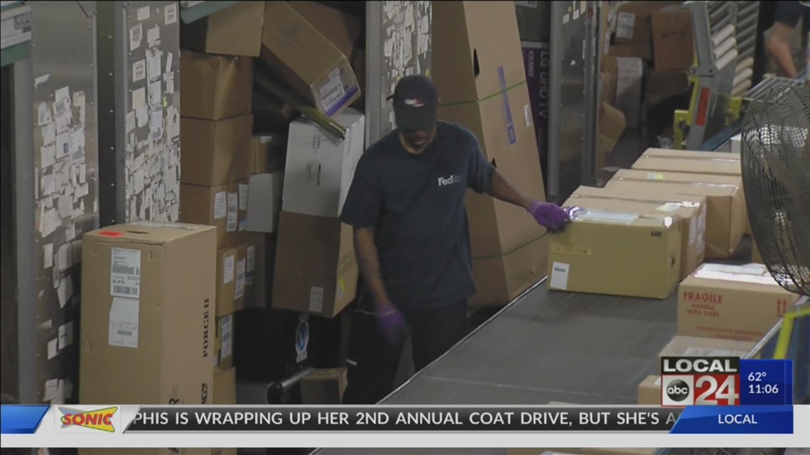 FedEx is bustling with record-breaking shipping days expected ...