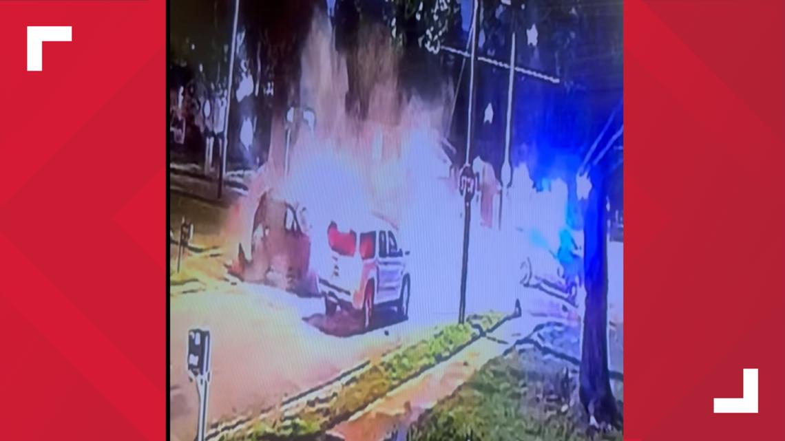 Person arrested for DUI after three-car crash involving MPD car ...