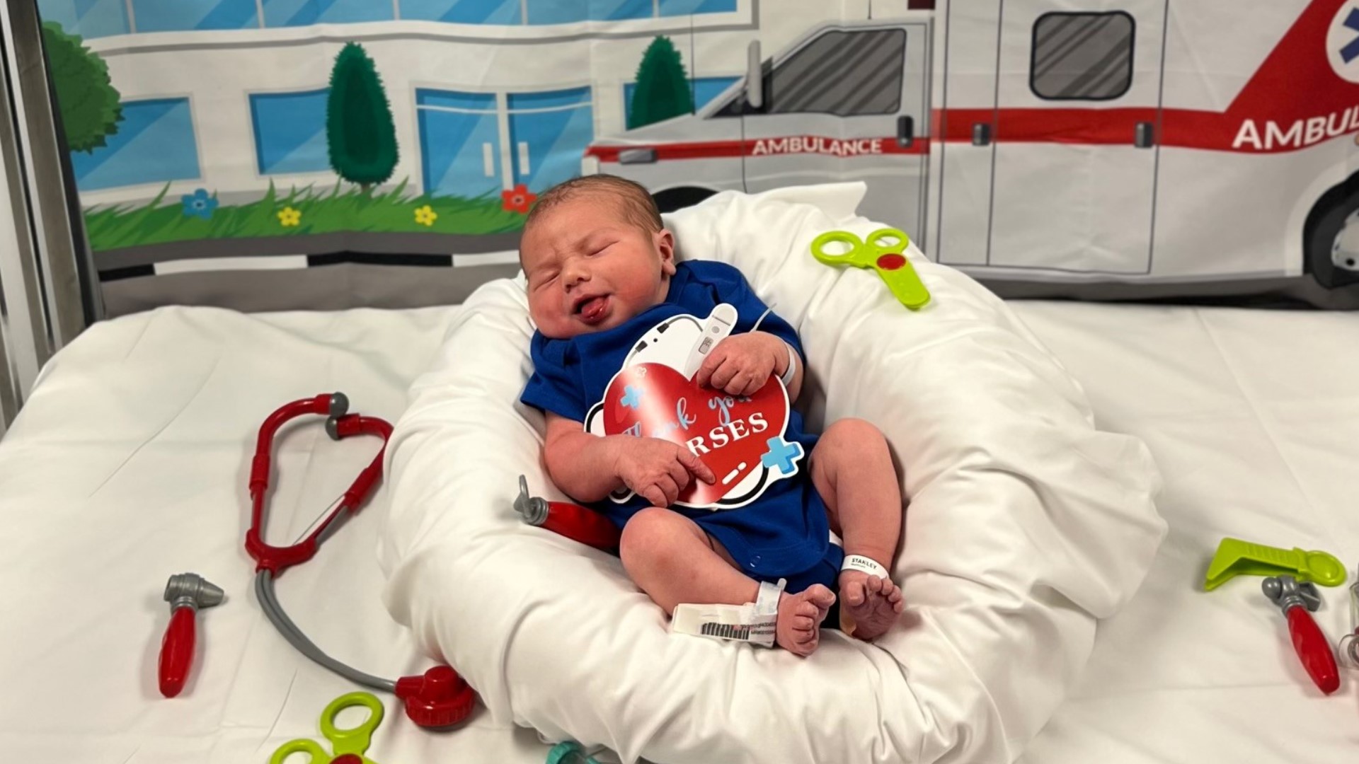 NICU babies at St. Francis dress up during National Nurses Week ...