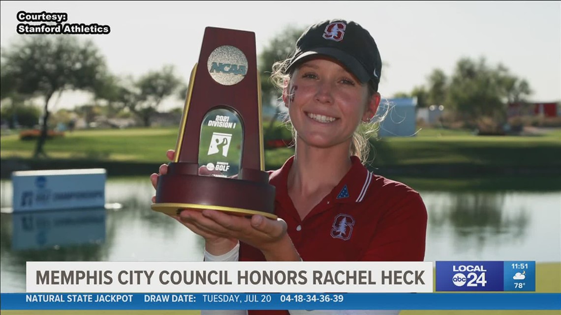 Memphis City Council honors NCAA champion golfer Rachel Heck ...