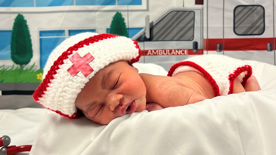 NICU babies at St. Francis dress up during National Nurses Week ...