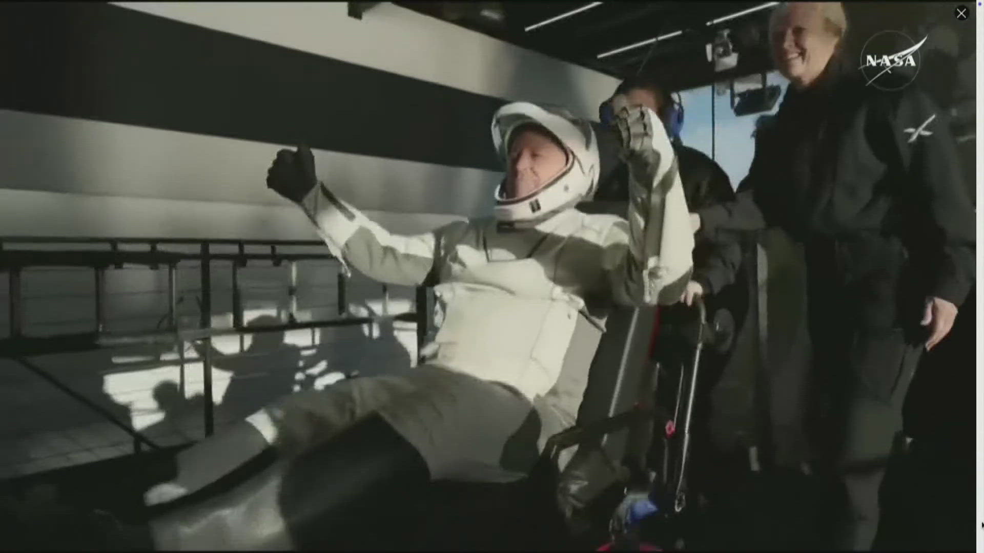Communities welcome astronauts home after months on International Space ...