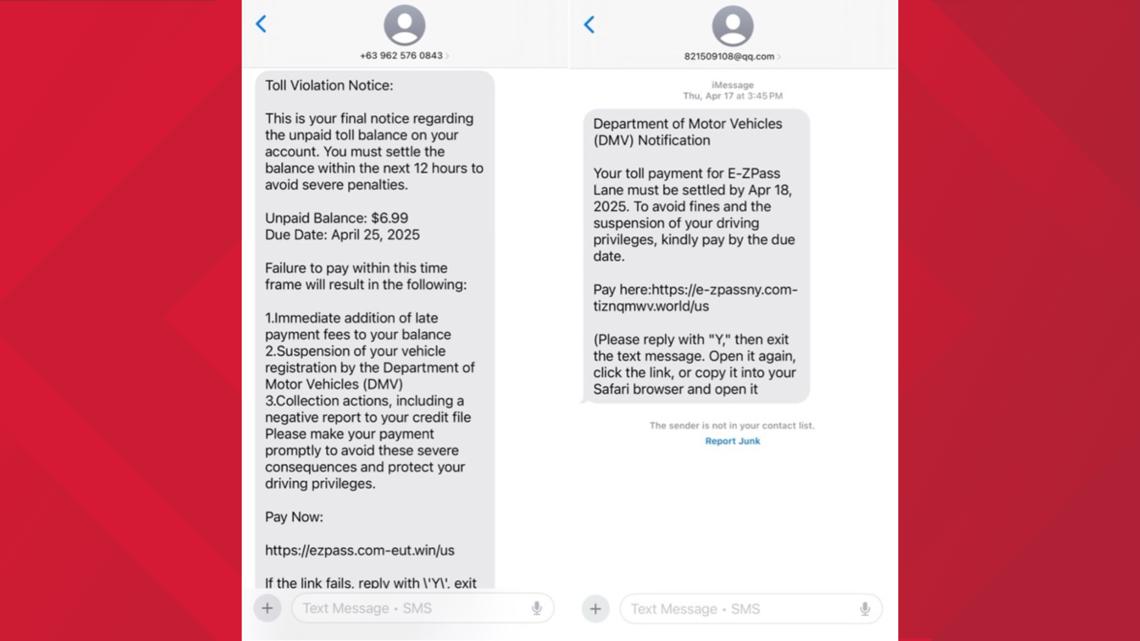 Here's how to identify and report toll text scam messages ...