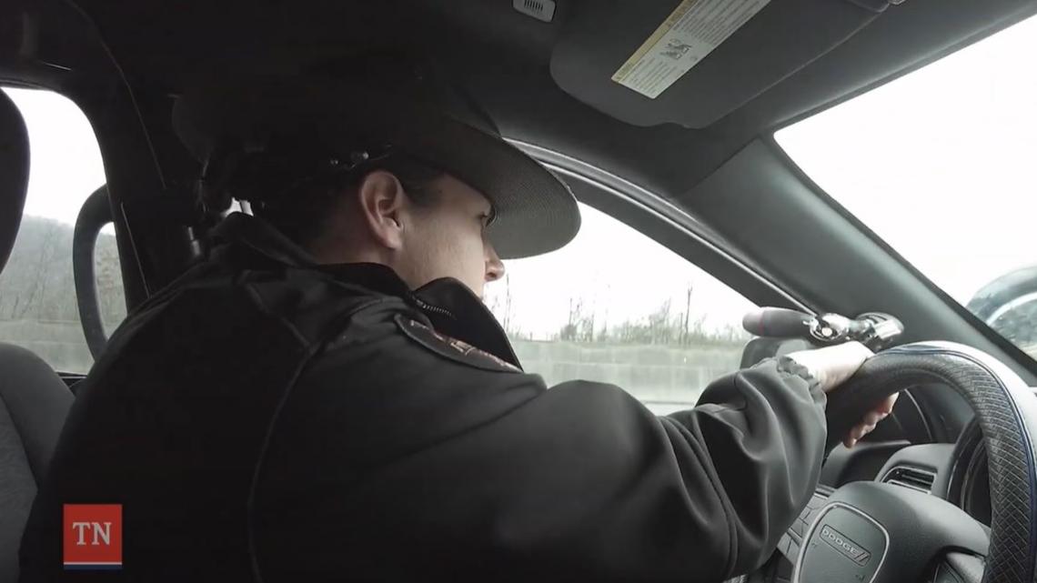 THP trooper praised for rescue efforts shine during Hurricane Helene ...