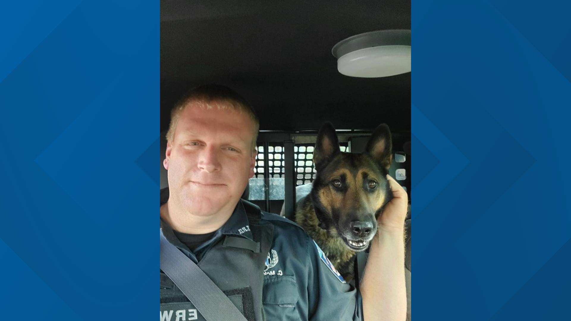 Tennessee police department K-9 officer found dead | wqad.com