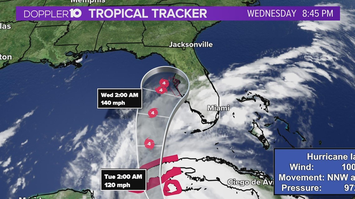 Tracking Hurricane Ian: Storm nears Cuba on path to strike Florida as ...