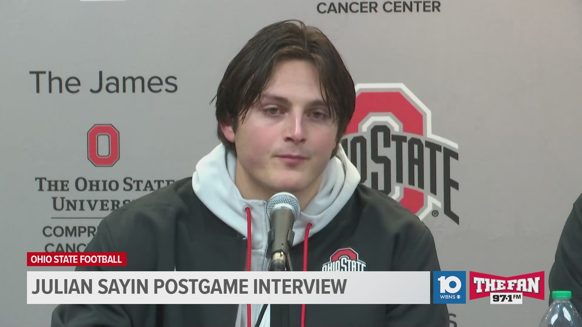 Julian Sayin postgame interview | Ohio State vs. Michigan | 10tv.com